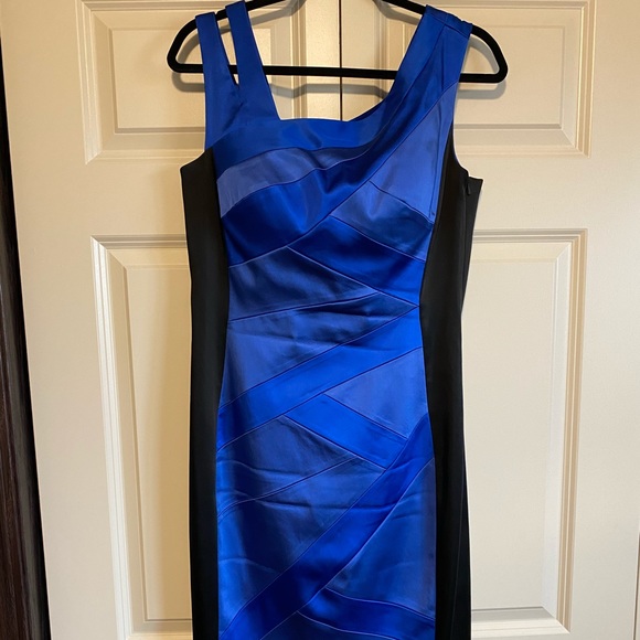 Jax | Dresses | Jax Blue Cocktail Dress | Poshmark